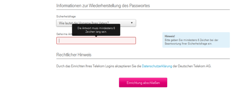 telekom.de Zugangsdaten ungültig nach Update der Telekom – Sinnfreies ...